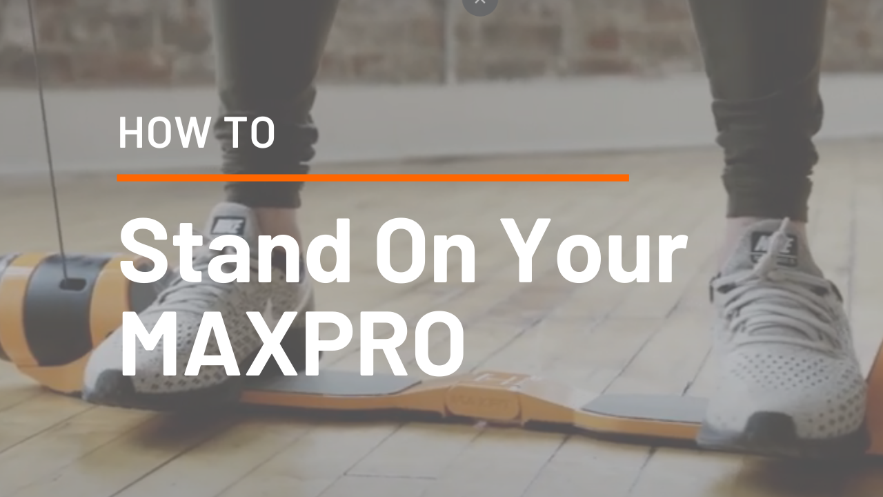 How To Stand On Your MAXPRO – MAXPRO Fitness