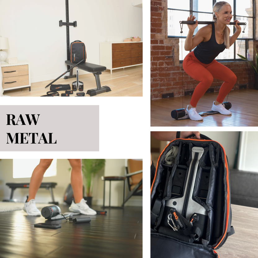 MAXPRO Smart Portable Cable Machine 5-300Lbs Resistance + Free App ...