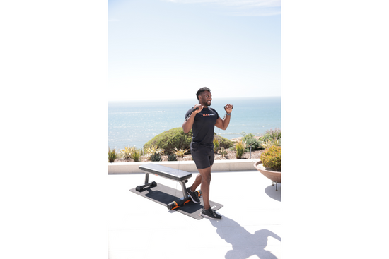 Smart Portable Foldable Bench Press for Home Gym | MAXPRO Fitness