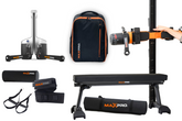 Maxpro | At Home Portable Exercise Machine | Cables, Bench, Weights ...