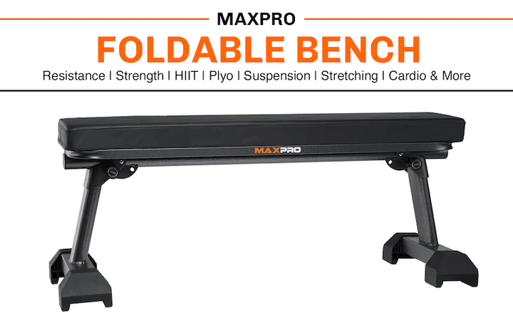 Maxpro | At Home Portable Exercise Machine | Cables, Bench, Weights ...